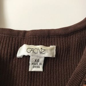 Cache | Tops | Cache Beaded Sexy Fit Top Scoop Neck | Poshmark